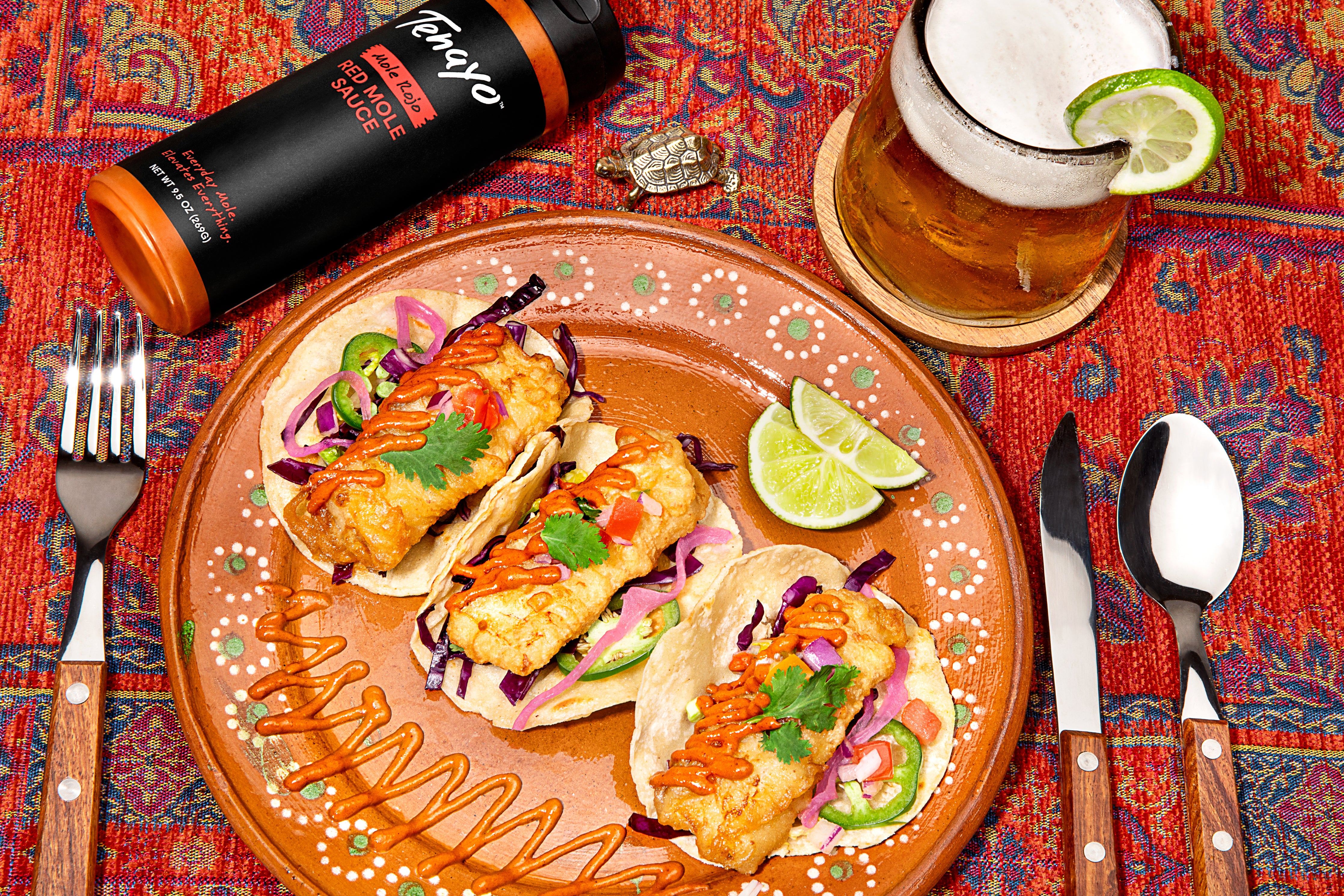 Toasted Chipotle Fish Tacos – Tenayo